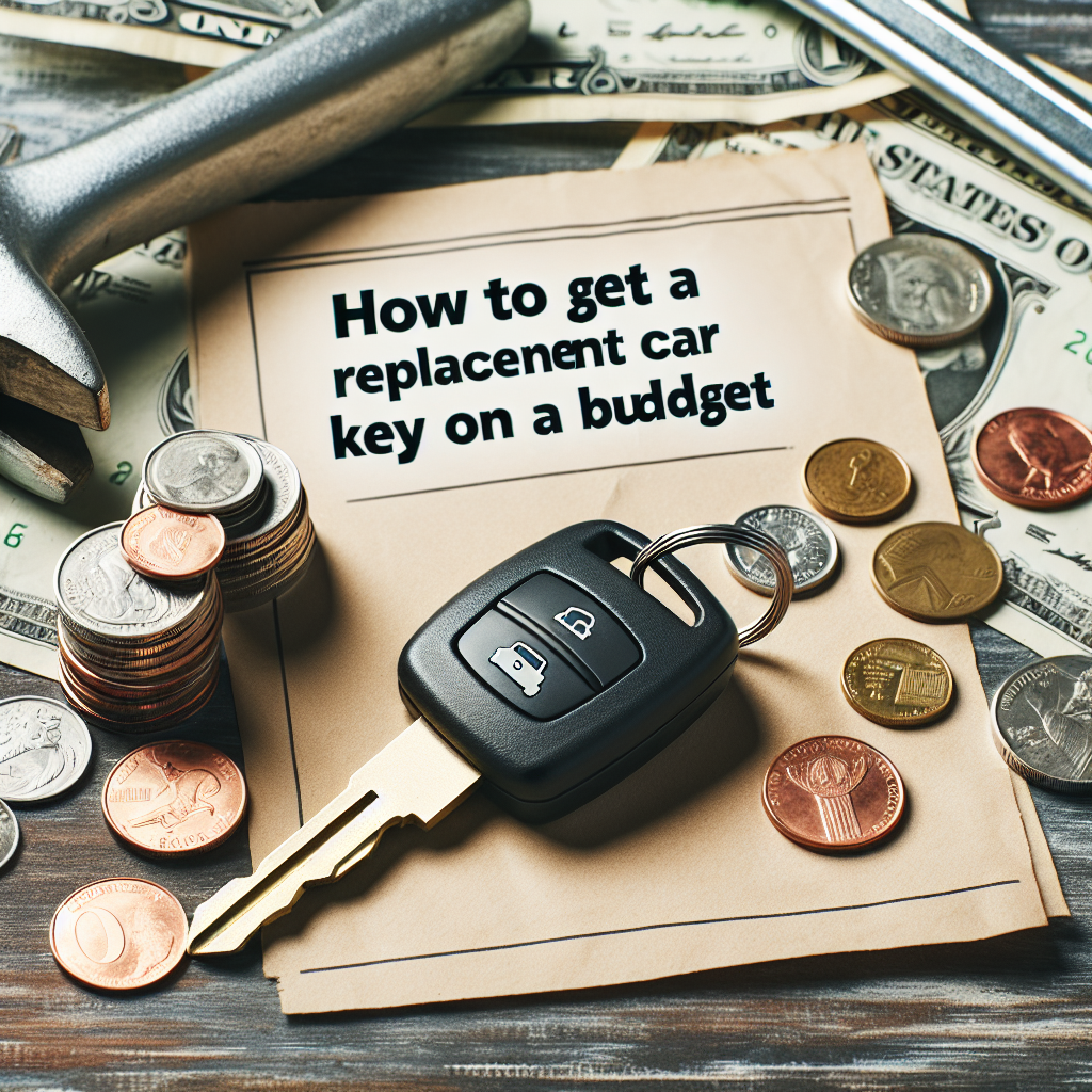 How To Get A Replacement Car Key On A Budget - RevLock